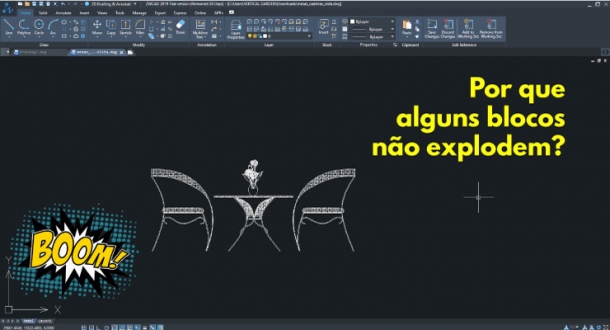 como explodir blocos - Blog totalCAD